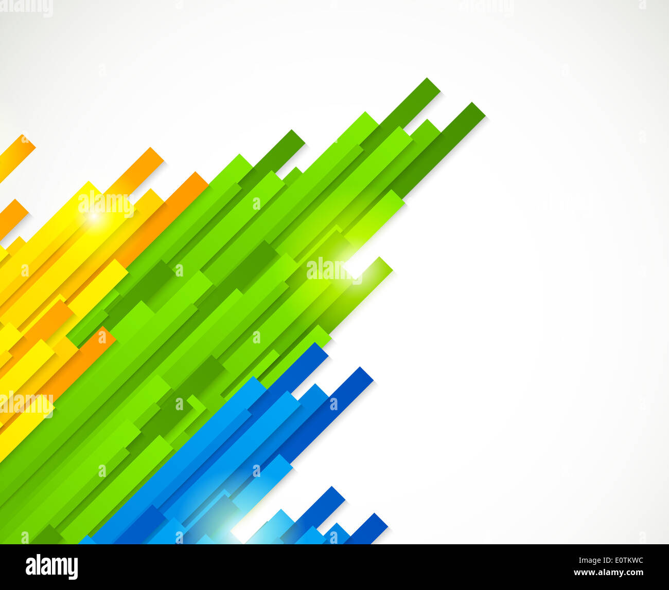 Colorful straight lines. Design for brazil world cup Stock Photo - Alamy