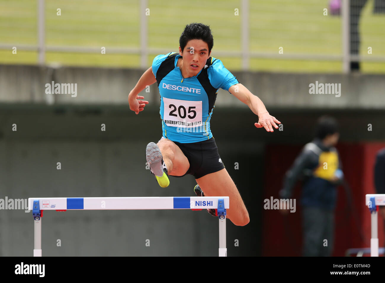 Toho Minnano Stadium, Fukushima, Japan. 18th May, 2014. Takatoshi Abe ...