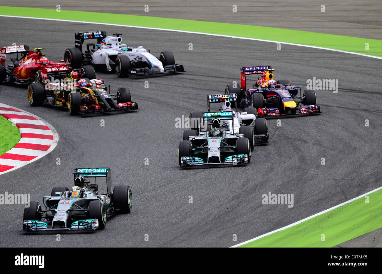 F1 race start hi-res stock photography and images - Alamy