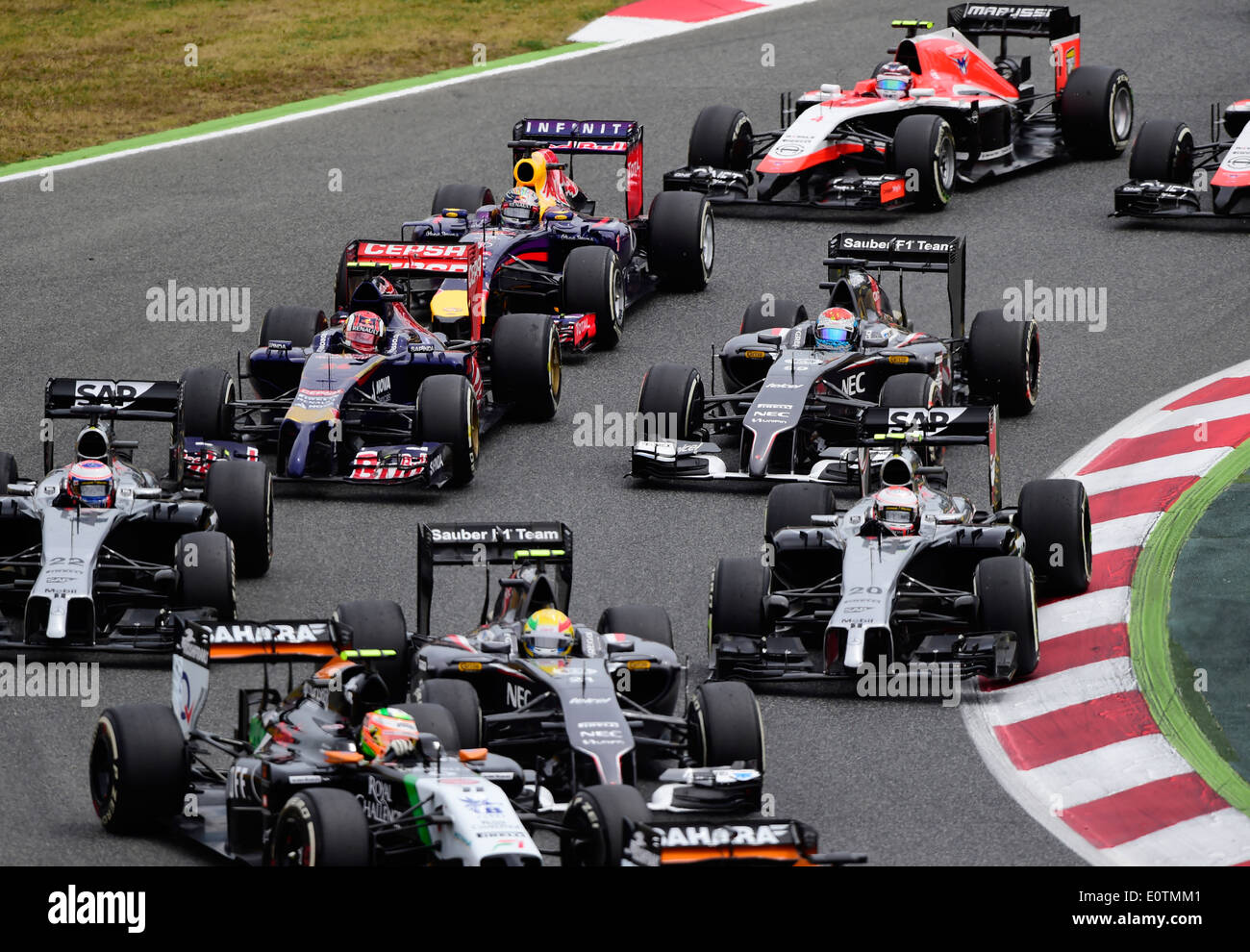 Start of formula 1 race hi-res stock photography and images - Alamy