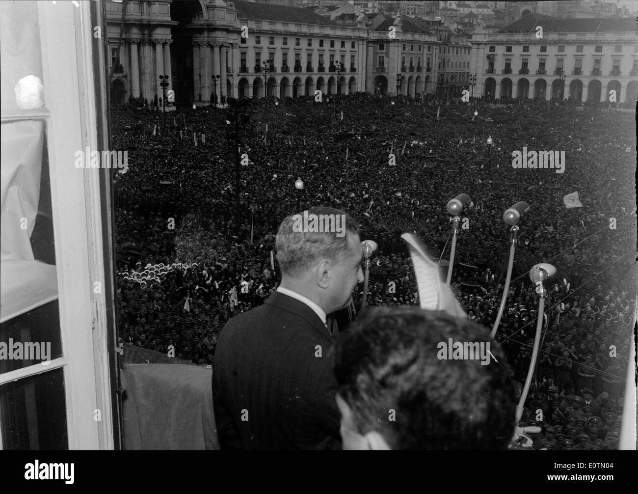 This photograph captures António de Oliveira Salazar, the Portuguese ...
