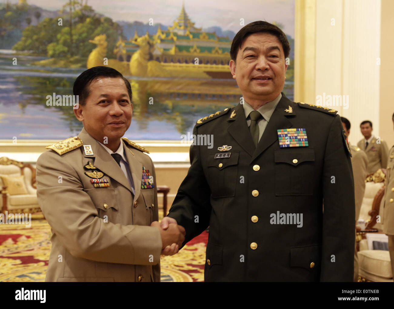 Nay Pyi Taw, Myanmar. 19th May, 2014. Chinese State Councilor and ...