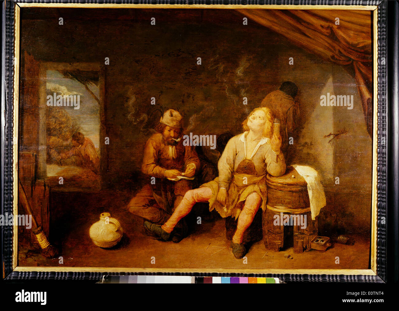 'Fumadores' by Joss Van Craesbeeck, housed at the Museu Nacional de ...