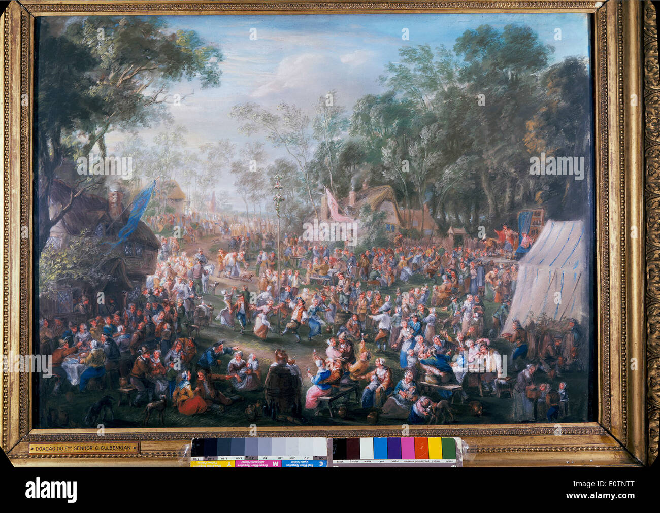 The 'Kermesse' painting, housed in the Museu Nacional de Arte Antiga in ...