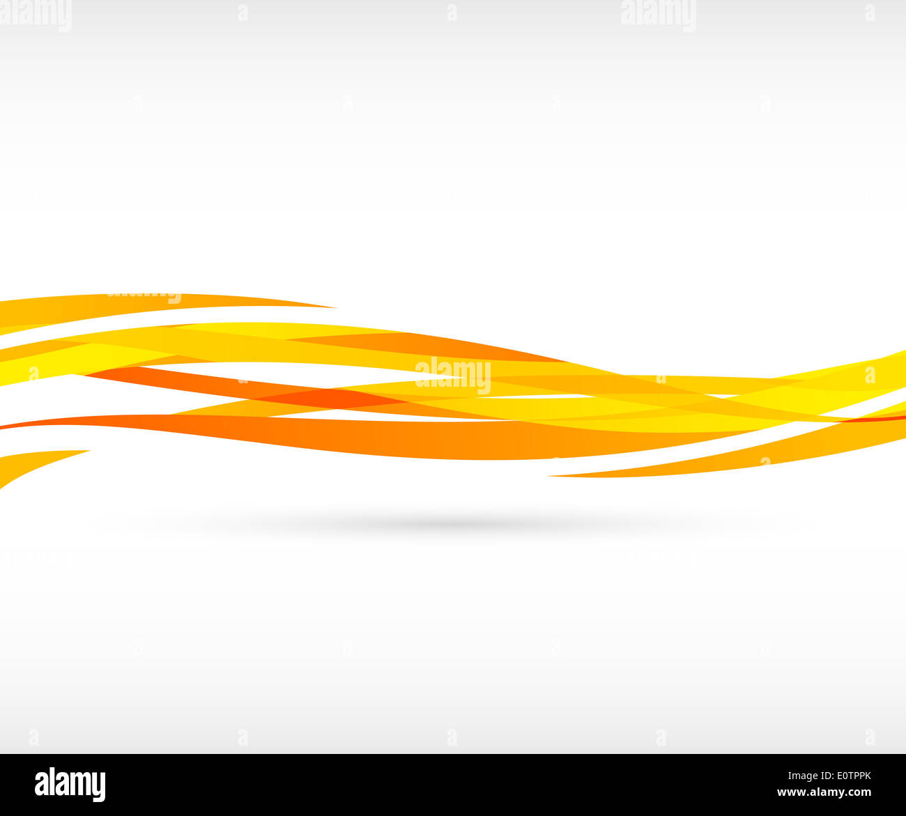 Abstract orange wave background Stock Photo - Alamy