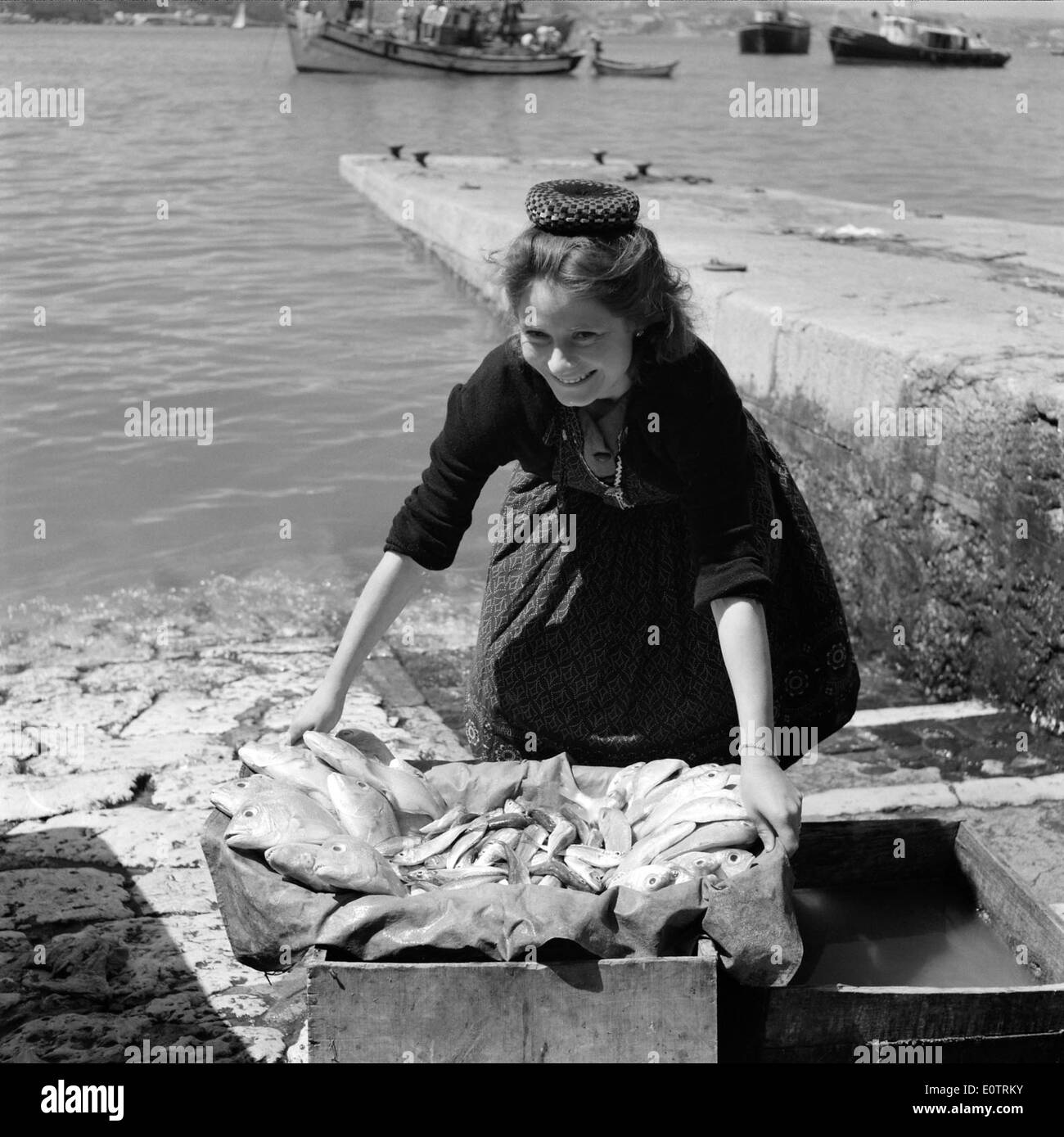 Varina, a traditional fisherwoman from Lisbon, is depicted in this ...