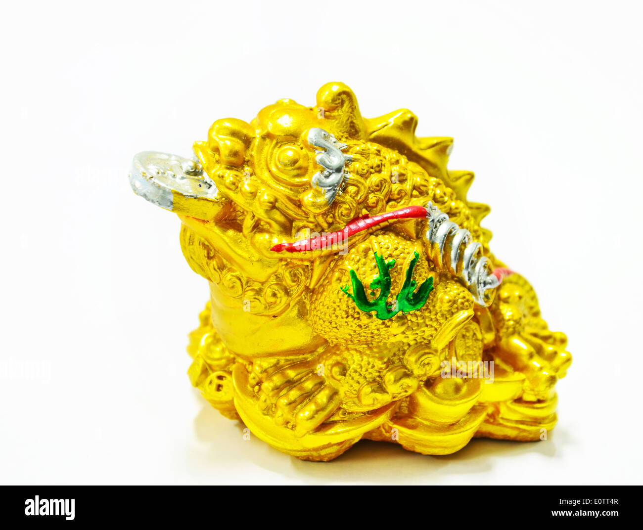 Frog,souvenir, coins, money,Riches symbol Stock Photo - Alamy