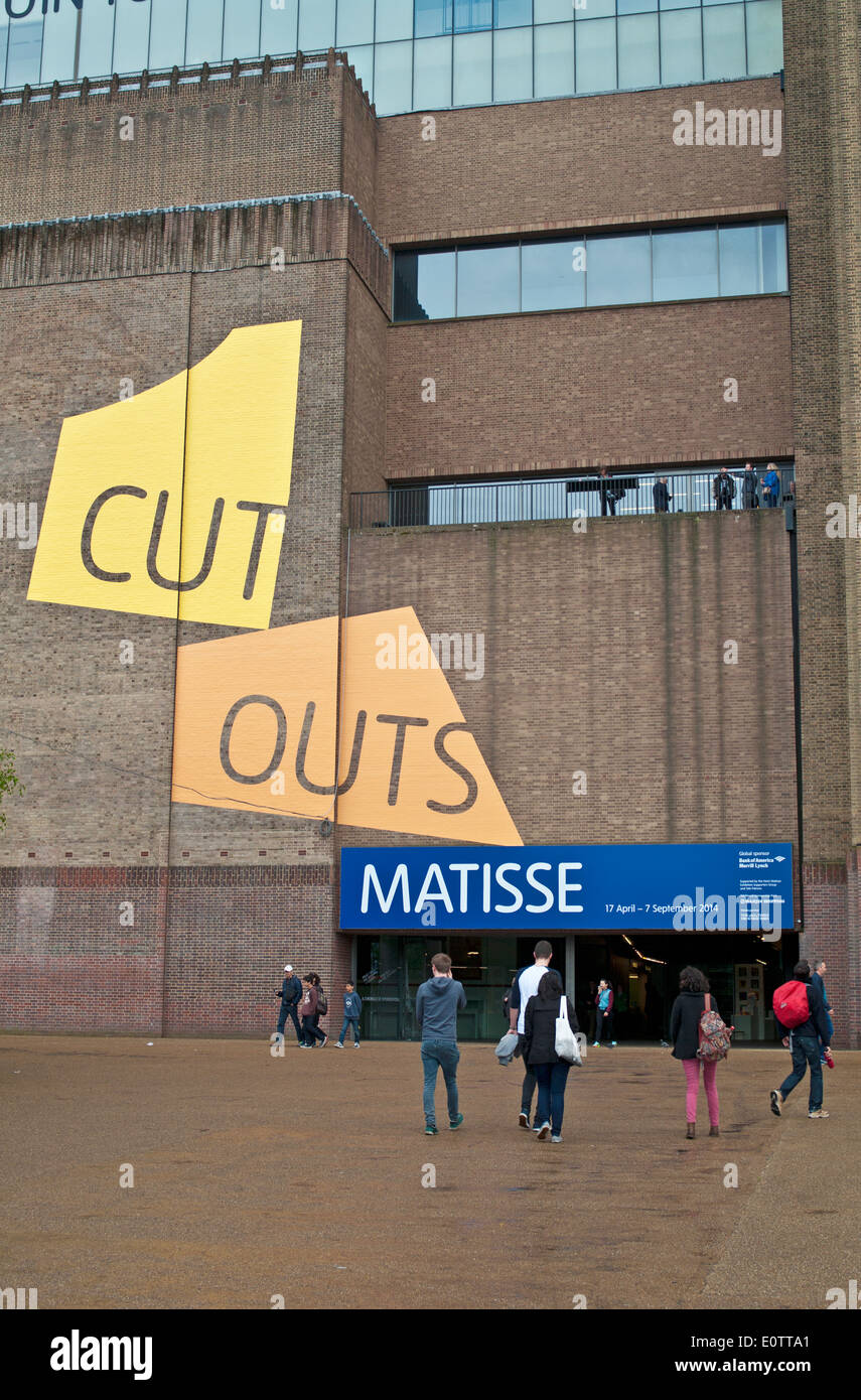 Poster design for an exhibition at the tate gallery hi-res stock ...