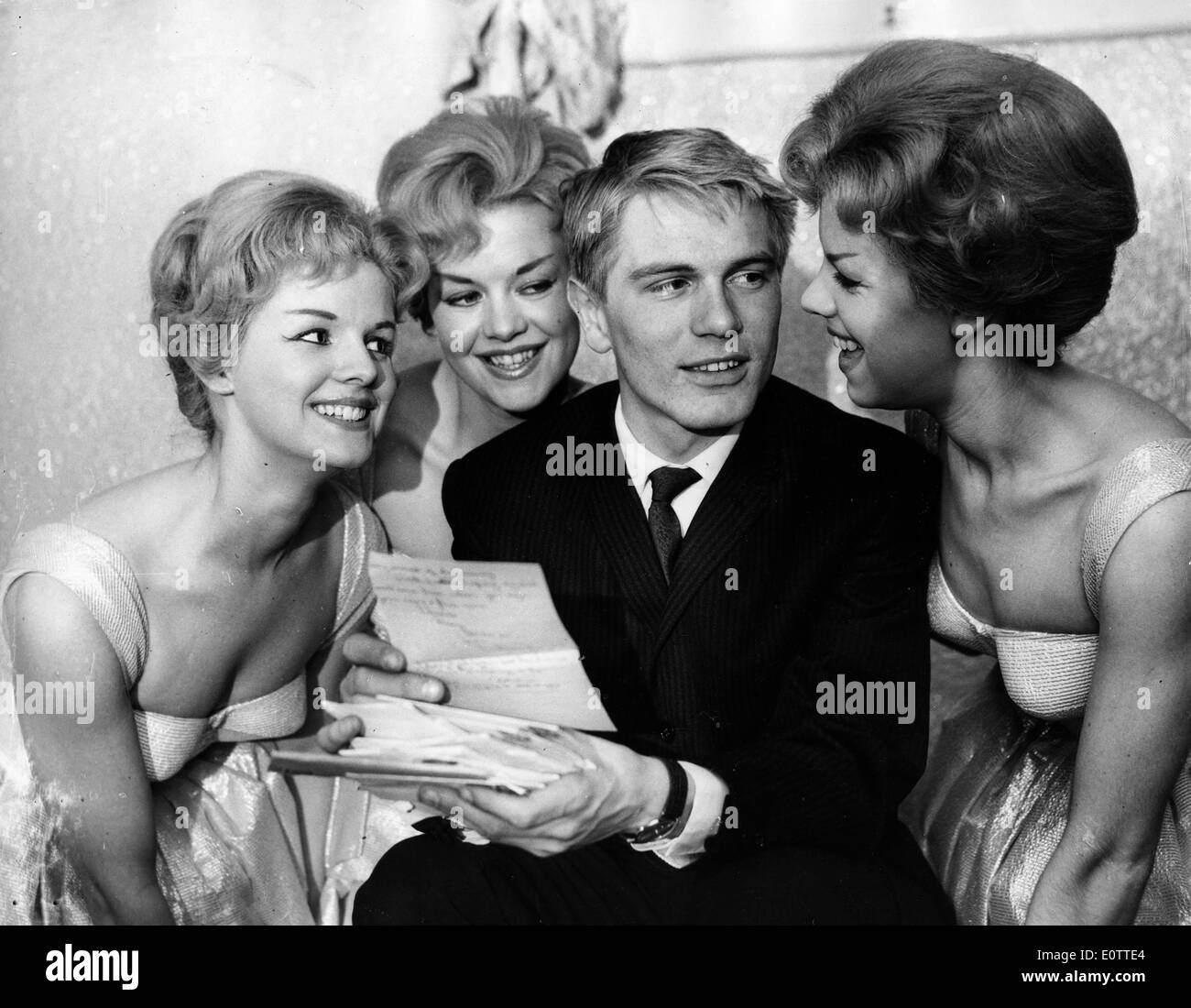 Vocalist actor Black and White Stock Photos & Images - Alamy