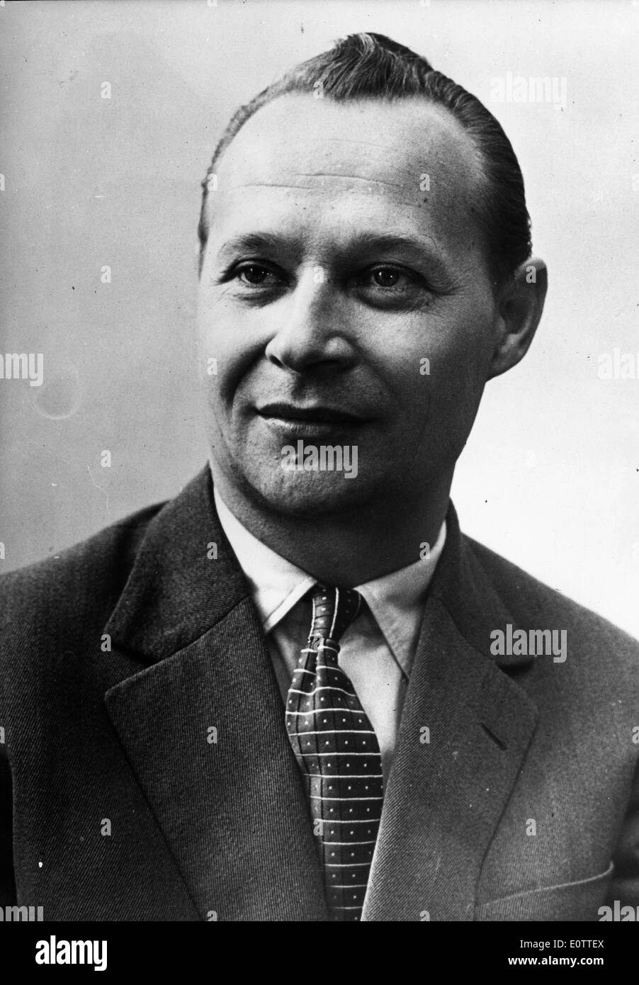 Portrait of politician Alexander Dubcek Stock Photo - Alamy
