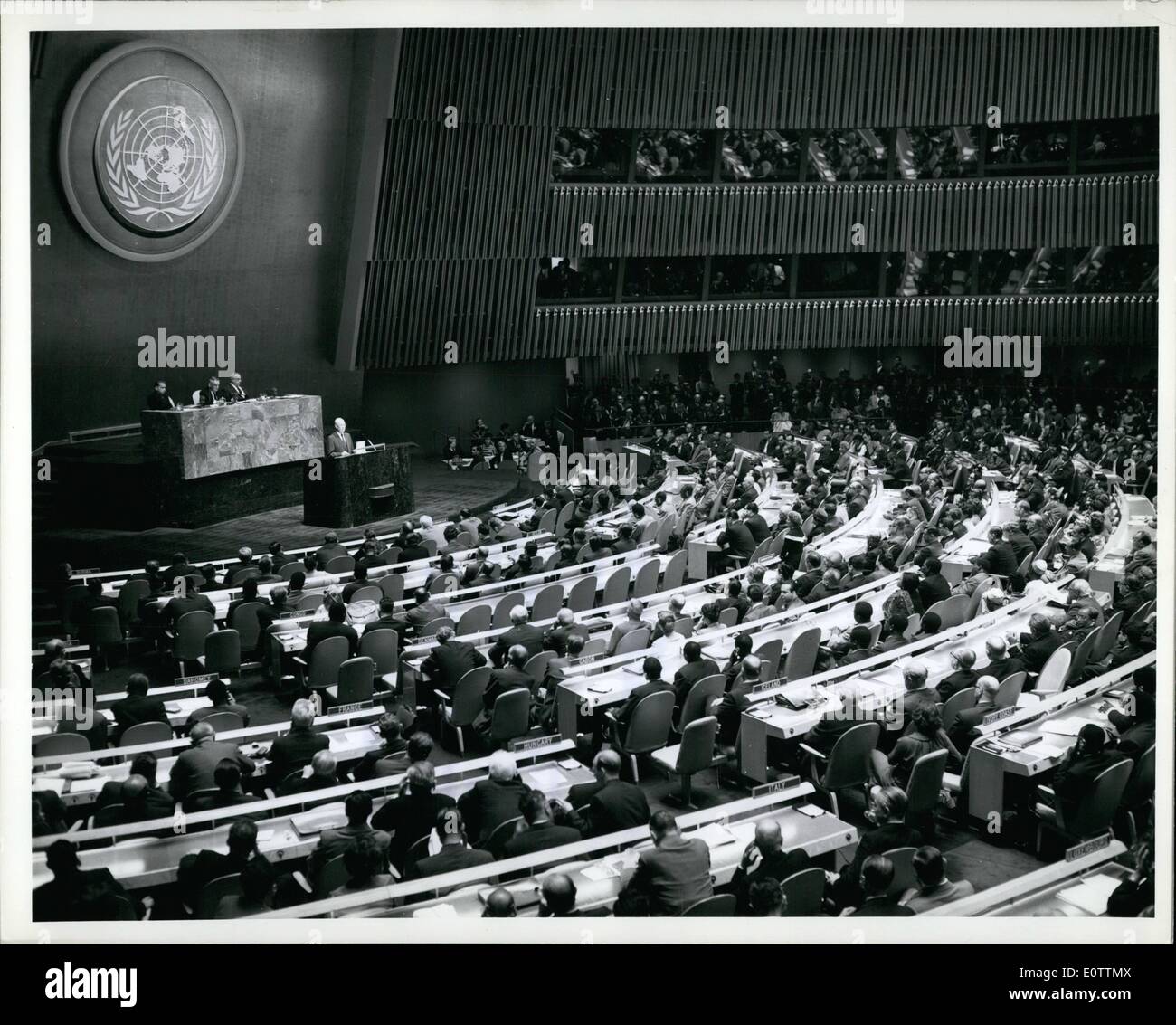 Sep. 09, 1960 - UN General Assembly begins General Debate: The General ...