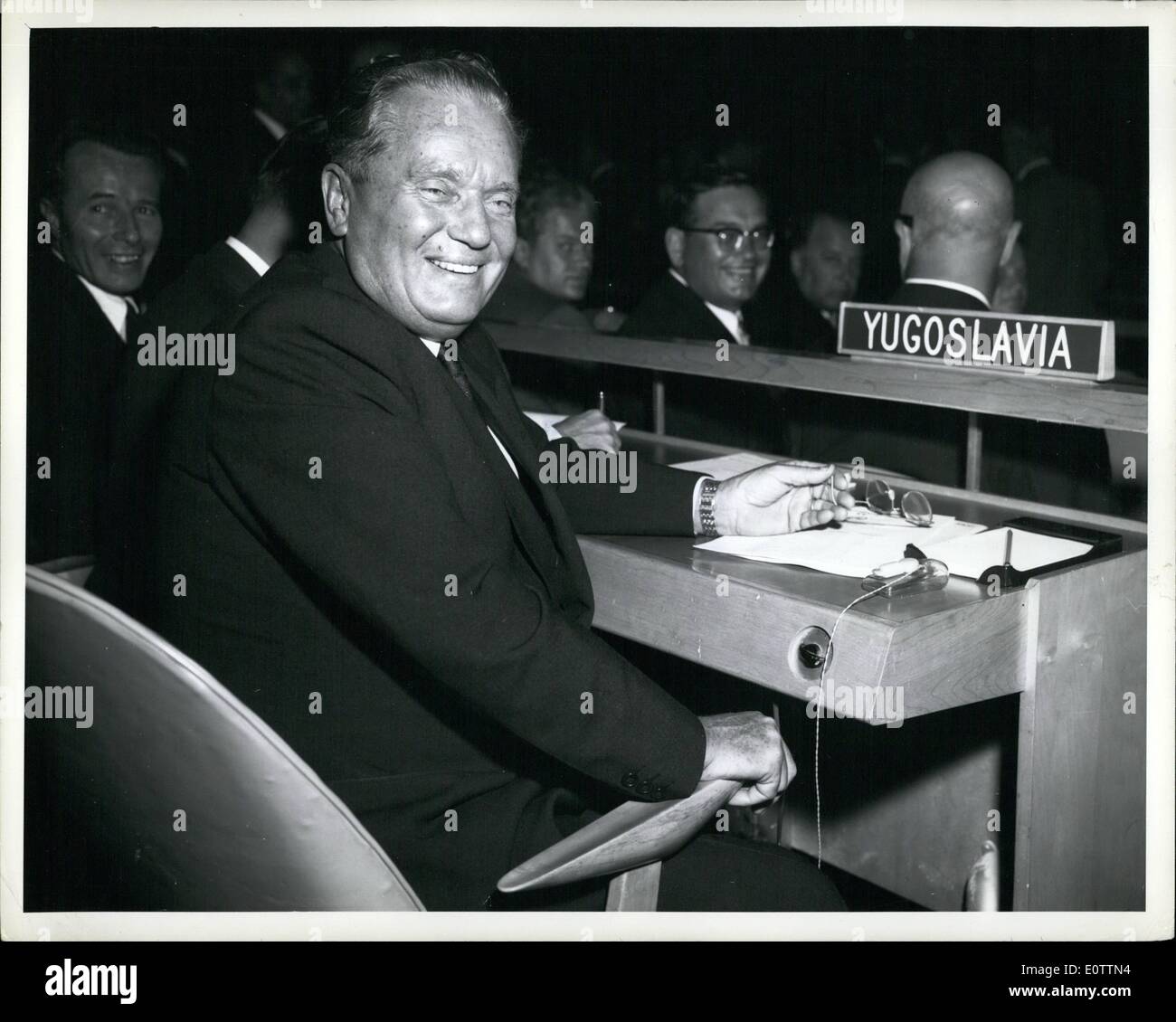 Marshal tito president yugoslavia hi-res stock photography and images ...