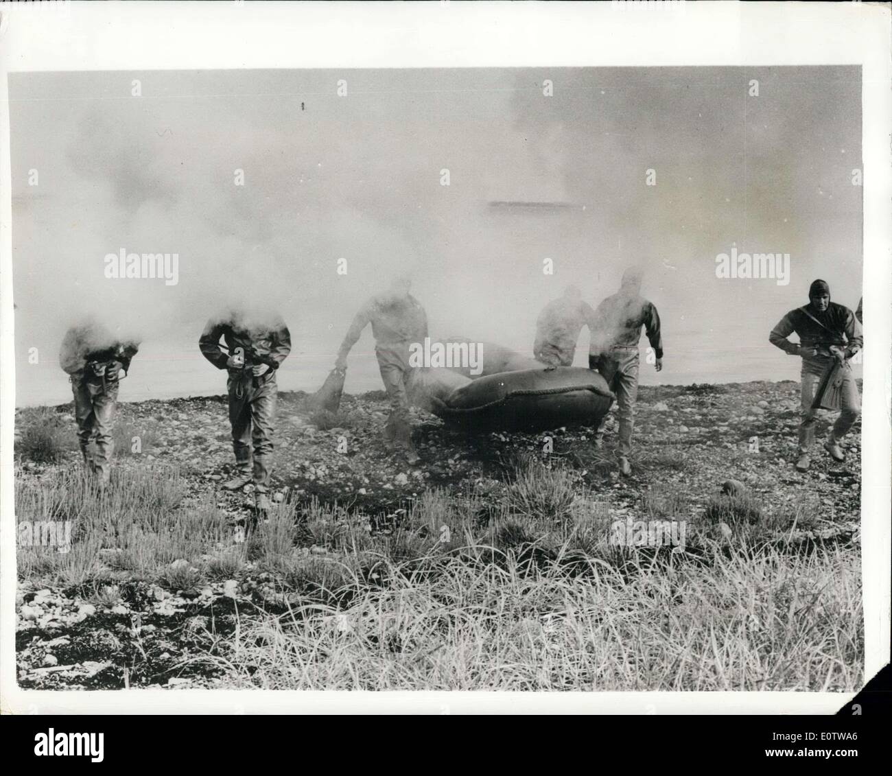 Sep. 29, 1960 - Training Frog-Men For the Danish Navy Stock Photo - Alamy