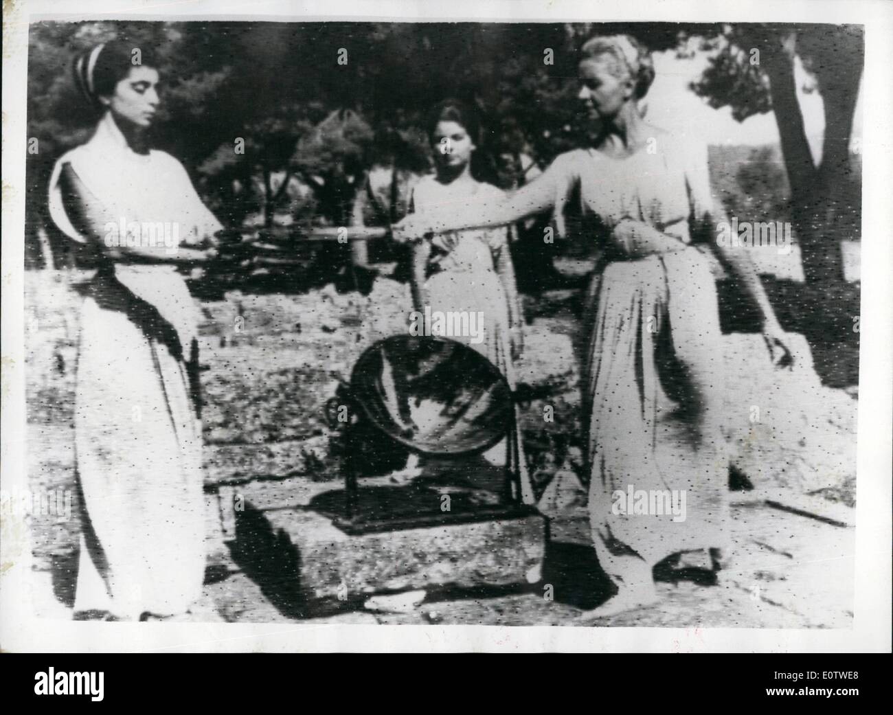 Olympic flame lighted in hi-res stock photography and images - Alamy