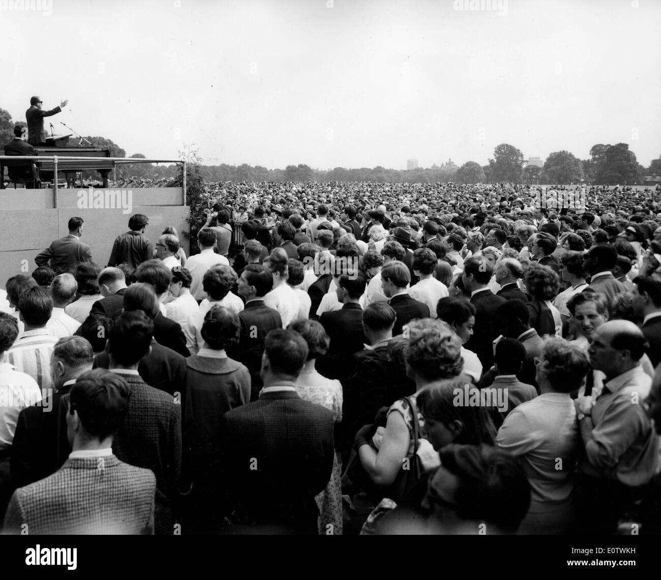 Park stage Black and White Stock Photos & Images - Alamy