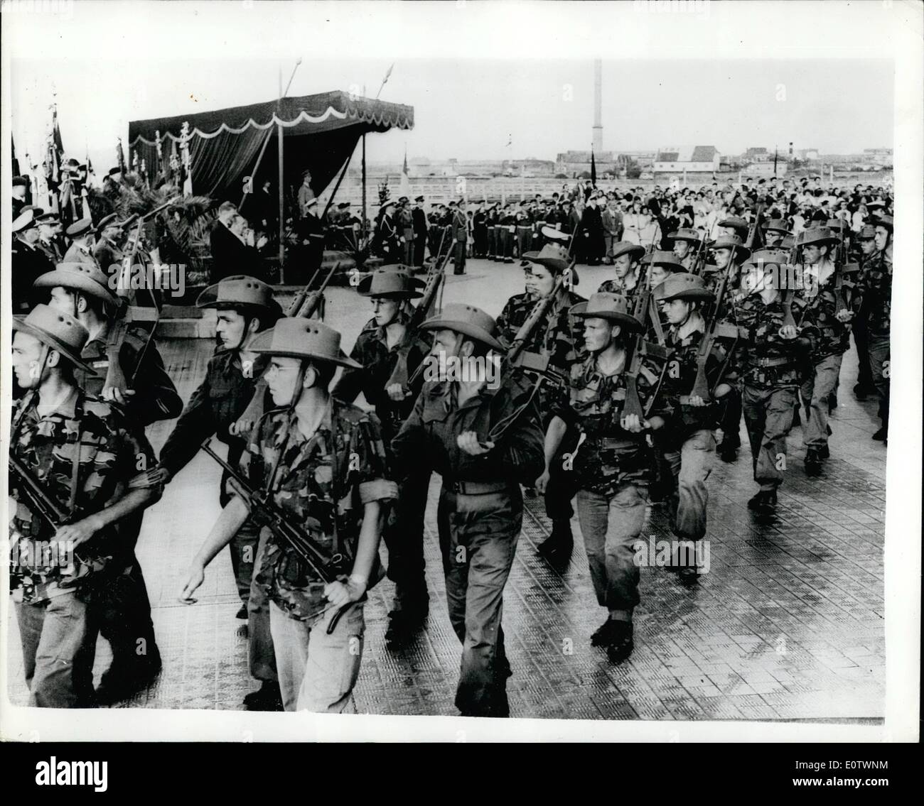 Belgians In The Congo 1960
