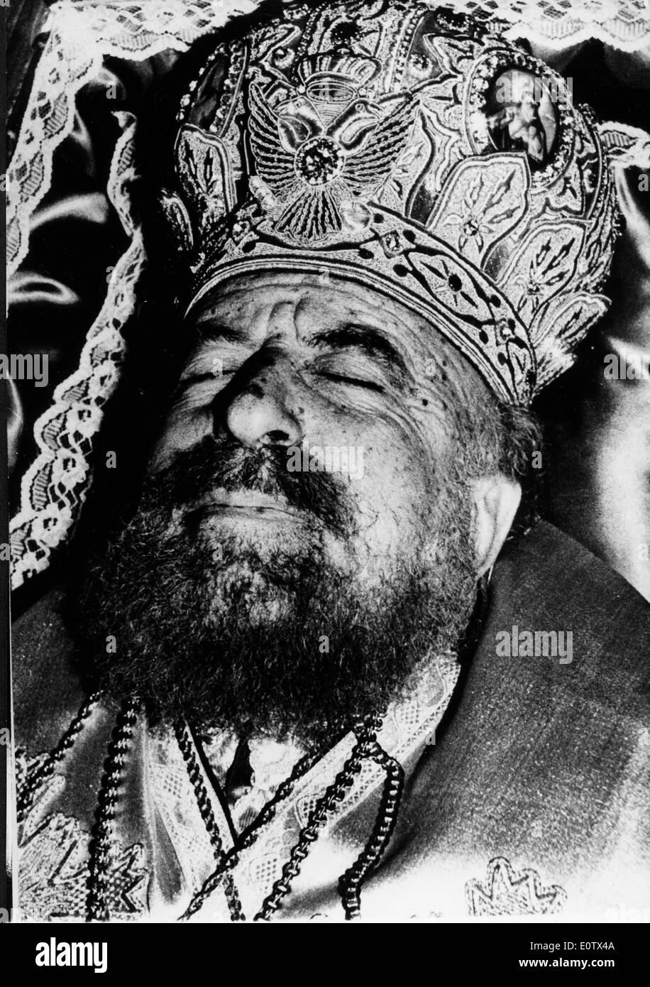 Religious person funeral Black and White Stock Photos & Images - Alamy