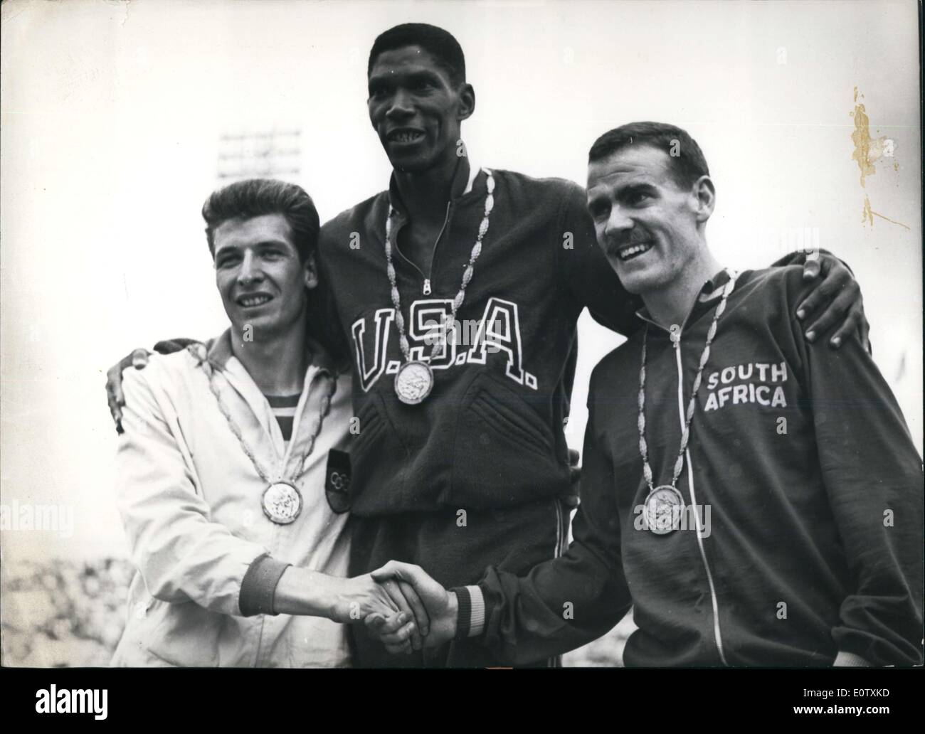 Sep. 06, 1960 - Record Breaking 400 M Final Winners: The 400 Metres ...