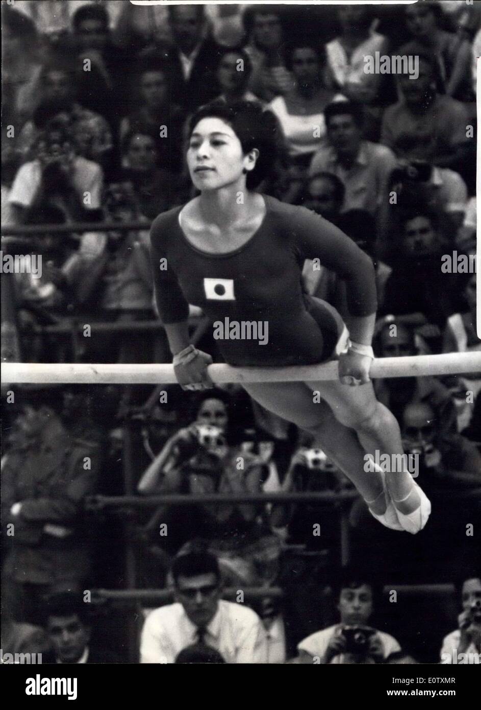 Sep. 09, 1960 - Ladies Gymnastics OPS: The Japanese Ikeda Keiko during the gymnastics today ...