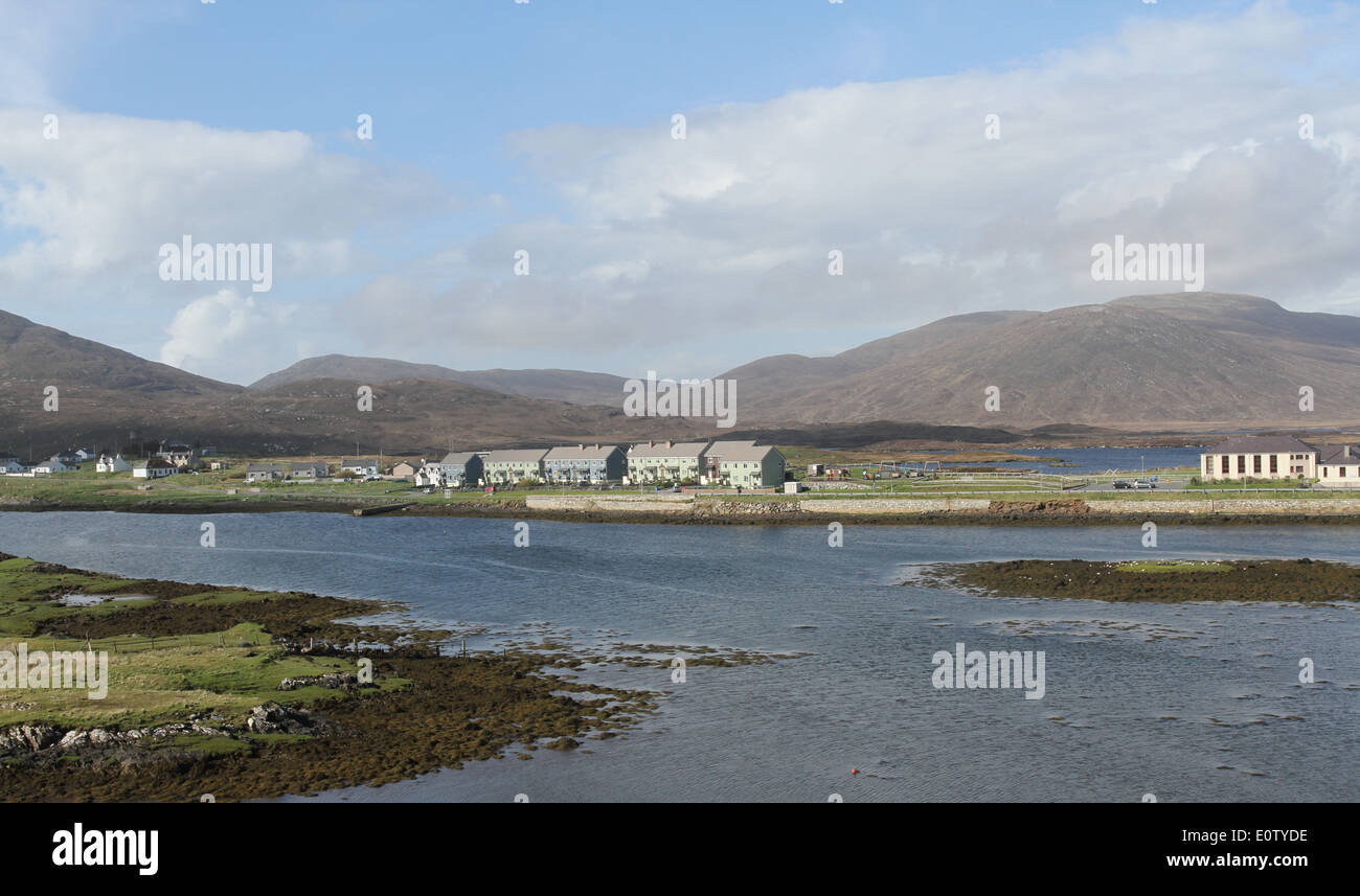 Leverburgh waterfront Isle of Harris Scotland May 2014 Stock Photo - Alamy