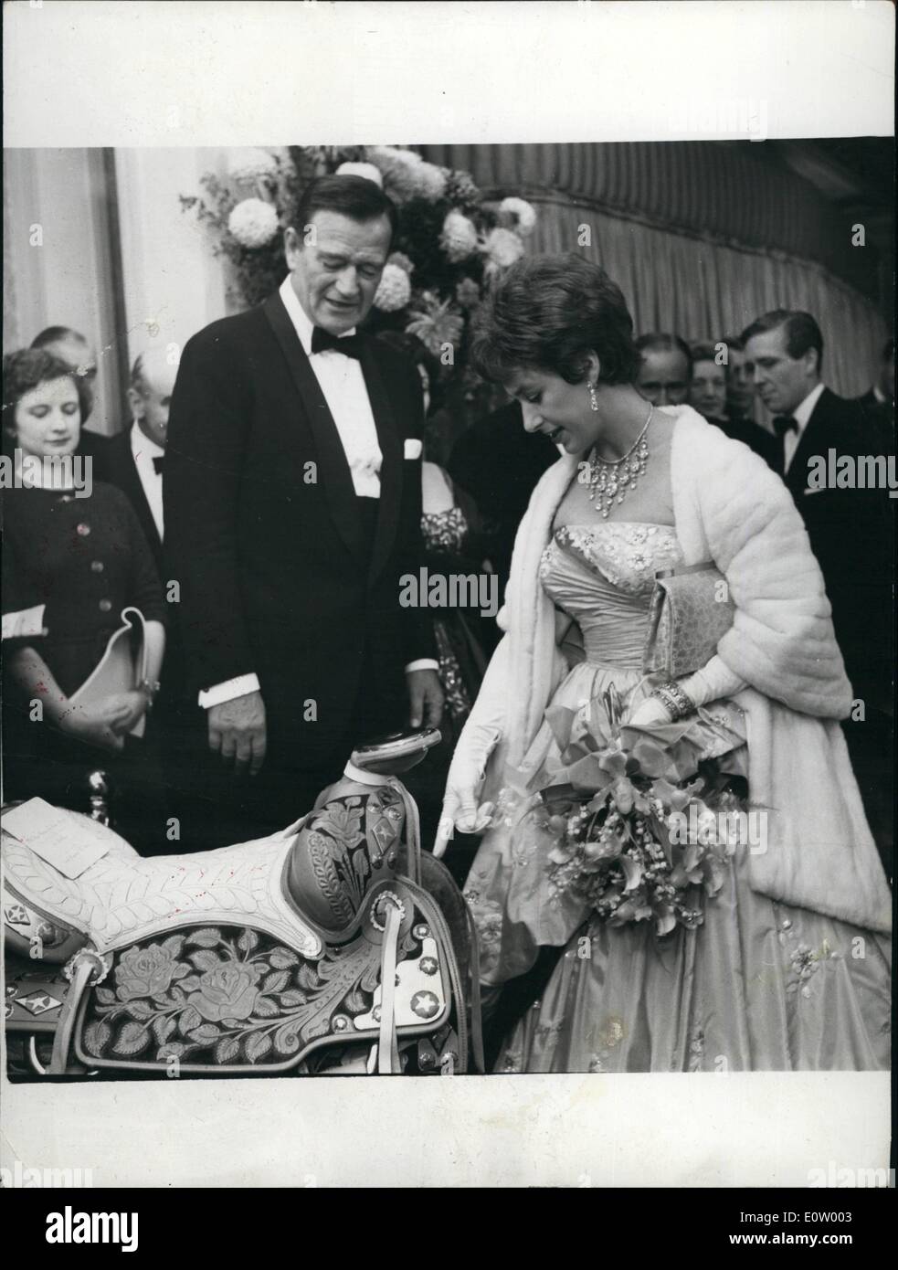 Oct. 10, 1960 - PRINCESS MARGARET ATTENDS PREMIERE OF ''THE ALAMO ...