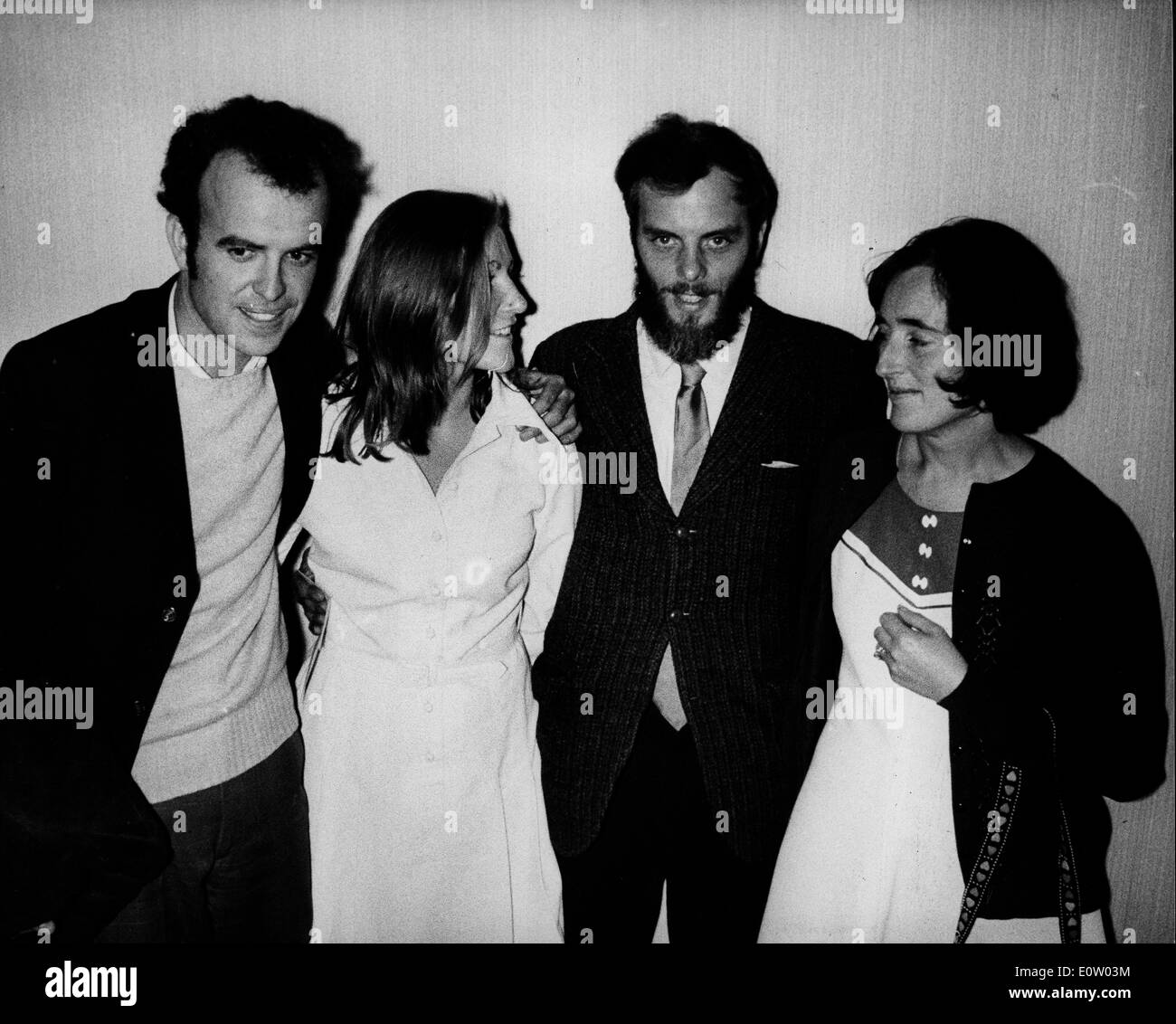 Roger Mallinson and Roger Chapman with wives Stock Photo - Alamy