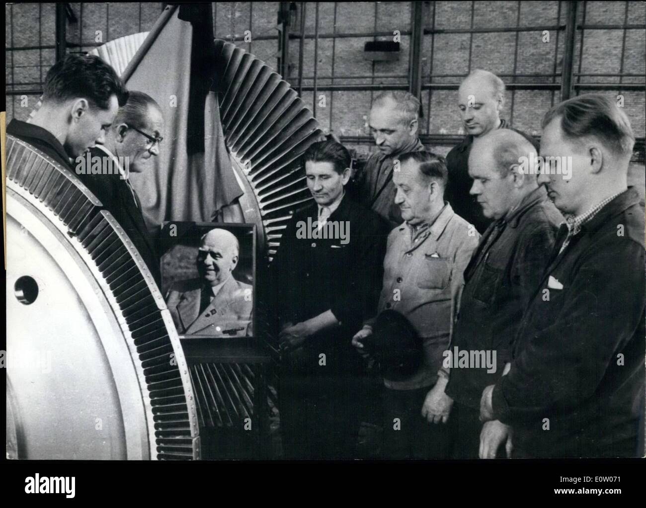 Oct. 10, 1960 - Commemoration for Wilhelm Pieck The Workers of an East ...