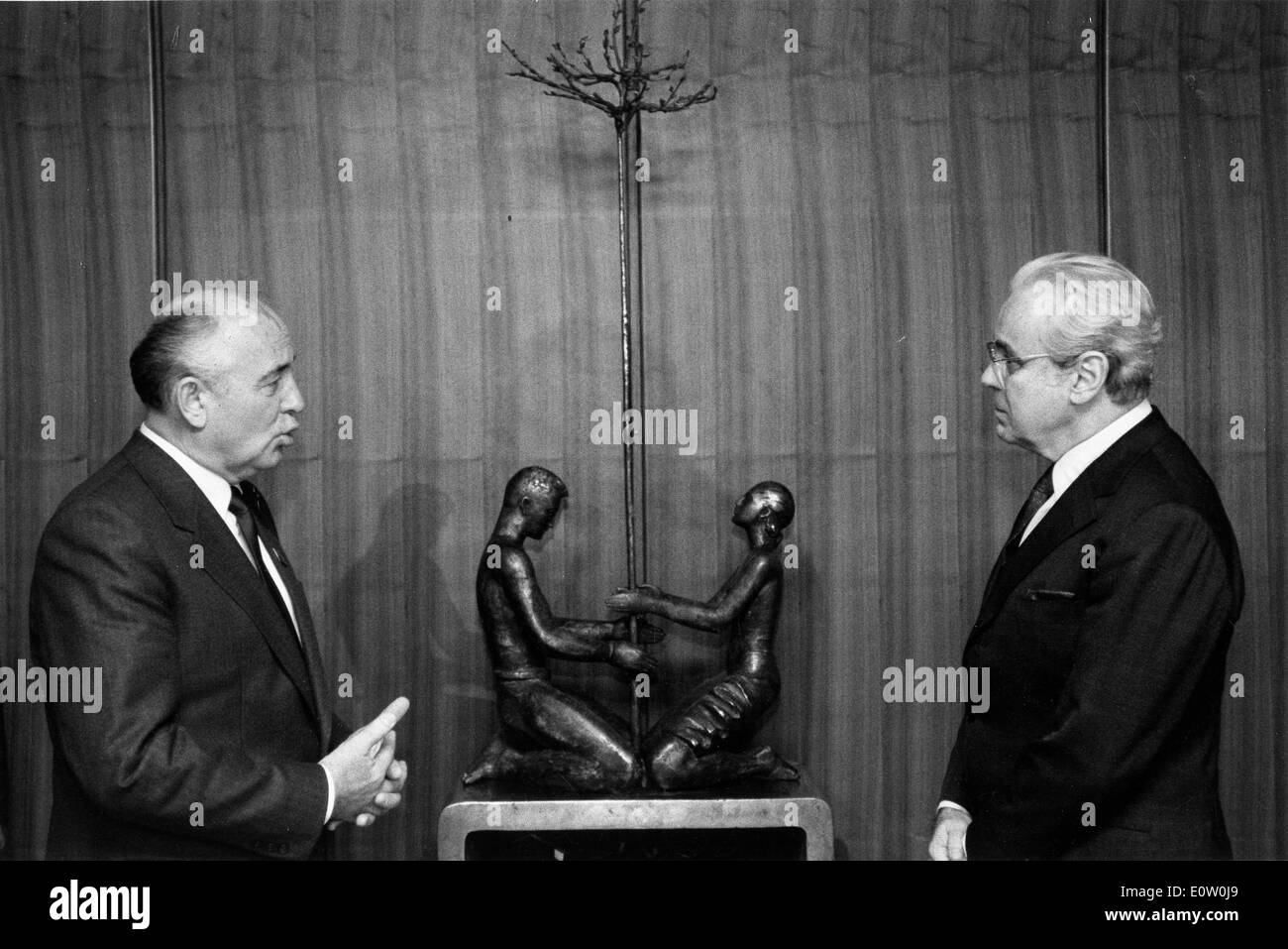 Gorbachev Black and White Stock Photos & Images - Alamy