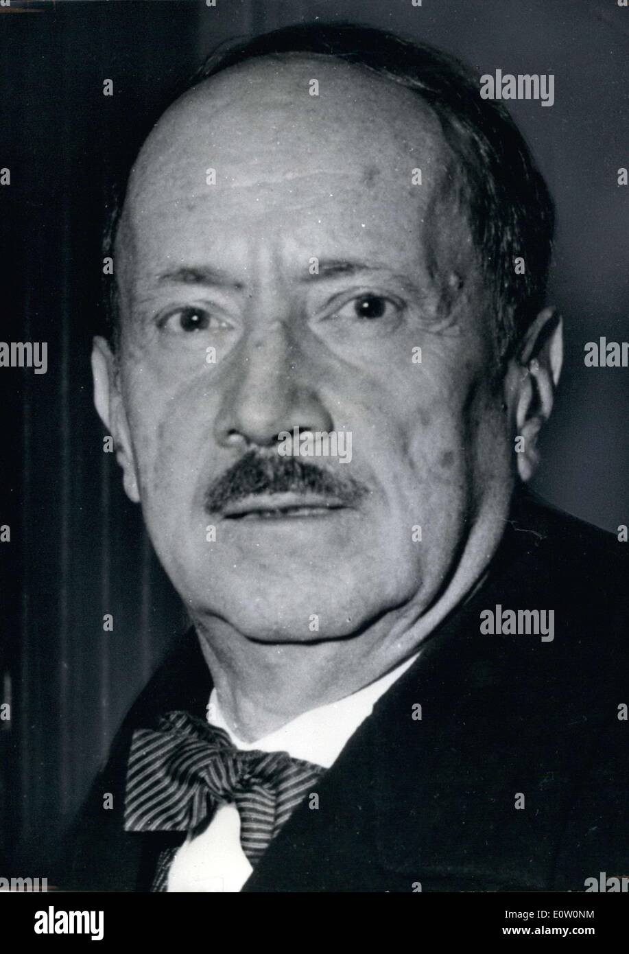 Oct. 27, 1960 - Literature Nobel-Prize for Saint-John Perse: The Nobel ...