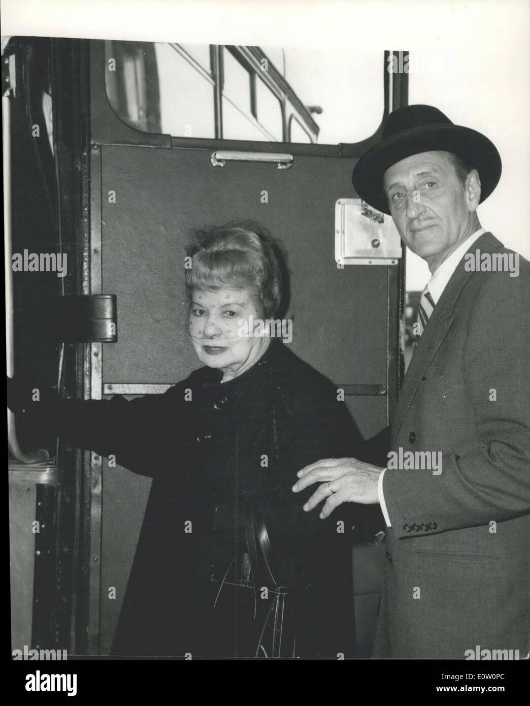 Nov. 01, 1960 - Basil Rathbone Returns To The United States.. British ...