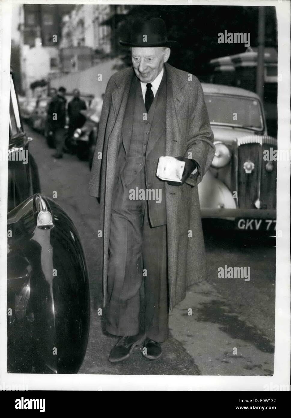 Nov. 11, 1960 - Sir Winston Churchill celebrates 86th. Birthday Lord ...