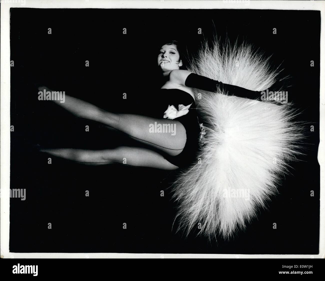 Nov. 11, 1960 - Zizi Jeanmaire Rehearses For London Season. French ...