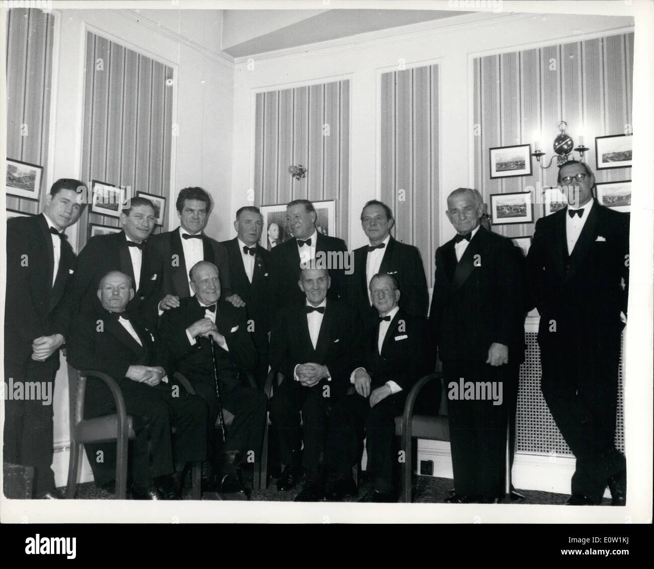 Nov. 21, 1960 - 21-11-60 Georges Carpentier is guest of honour at the ...