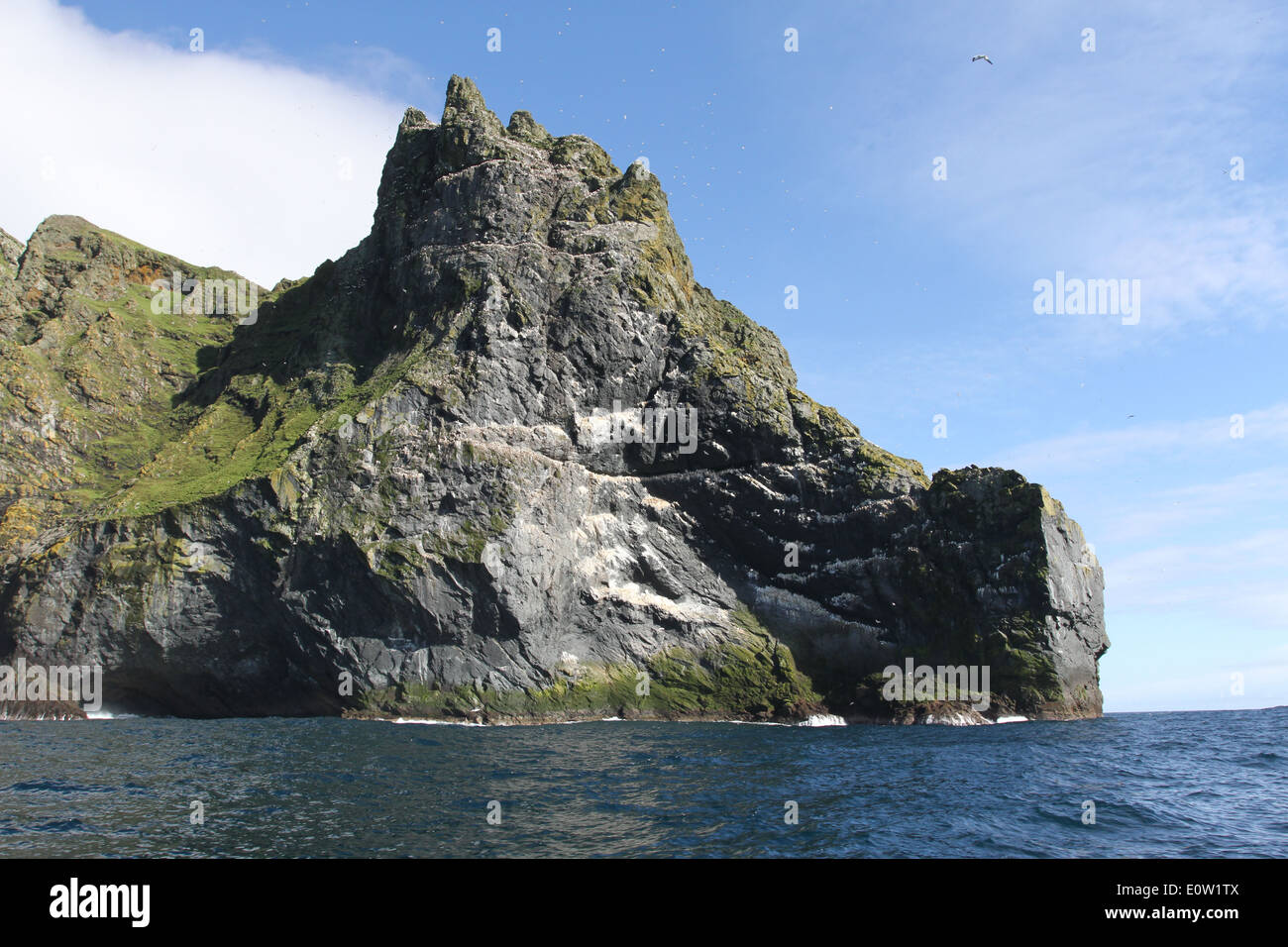 Cliffs of Boreray St Kilda Scotland May 2014 Stock Photo - Alamy