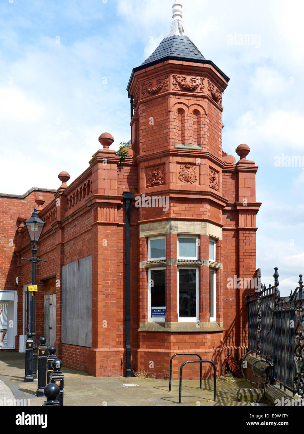 Building on Castle Yard Vernon Street in Stockport Cheshire UK Stock ...