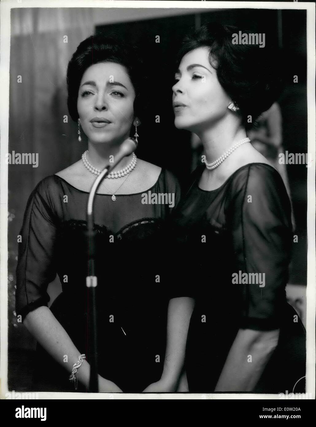 Dec. 12, 1960 - Farewell Reception For Barry Sisters: A Press reception ...