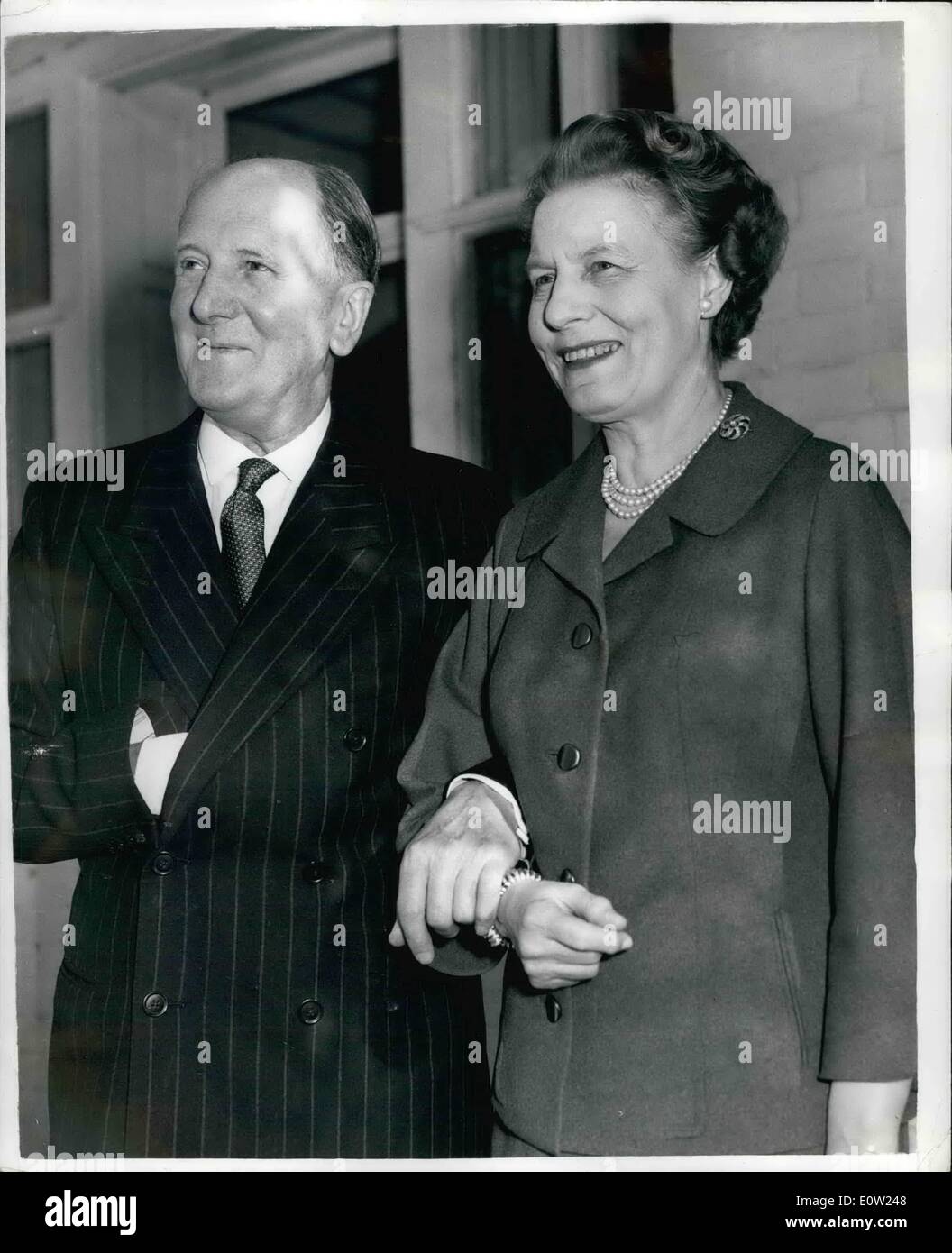 Feb. 02, 1961 - Dr. Edith Summerskill Takes Her Seat In The House Of ...