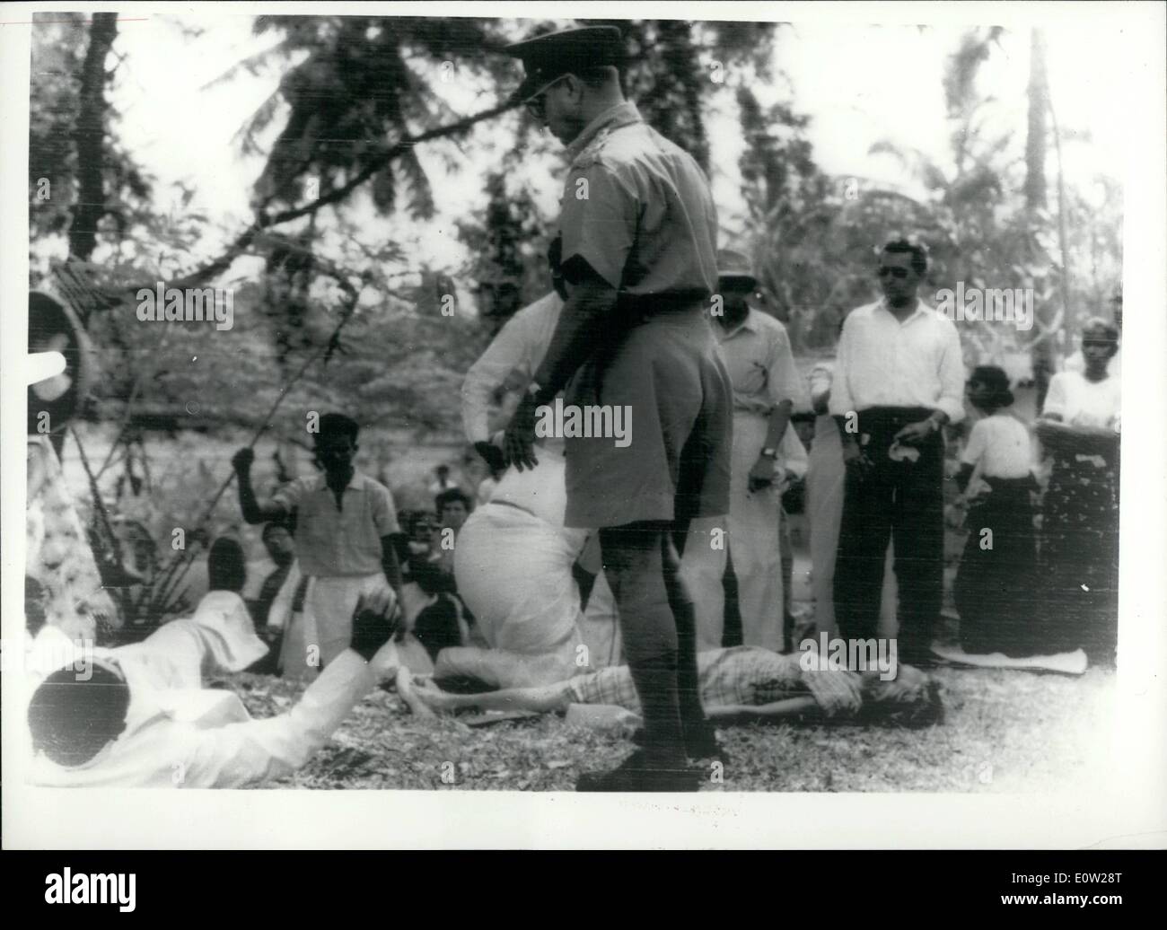 Dec. 12, 1960 - Demonstrations in Colombo as Mrs. Bandaranaike leaves ...