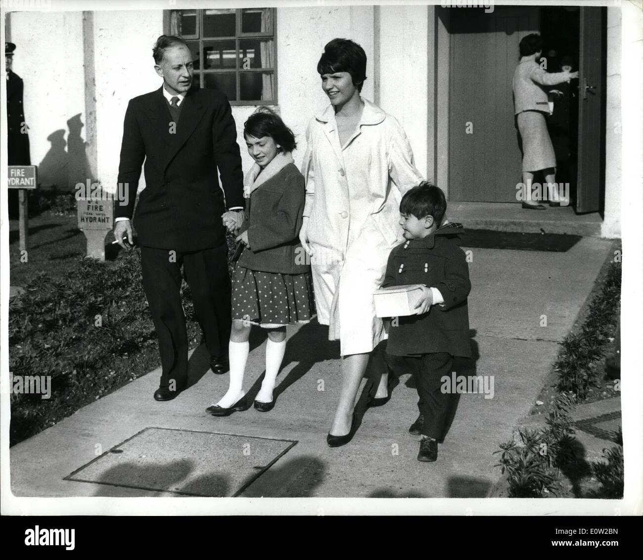 Feb. 02, 1961 - James Zarb Arrives In London From Cairo: Mr. James Zarb ...