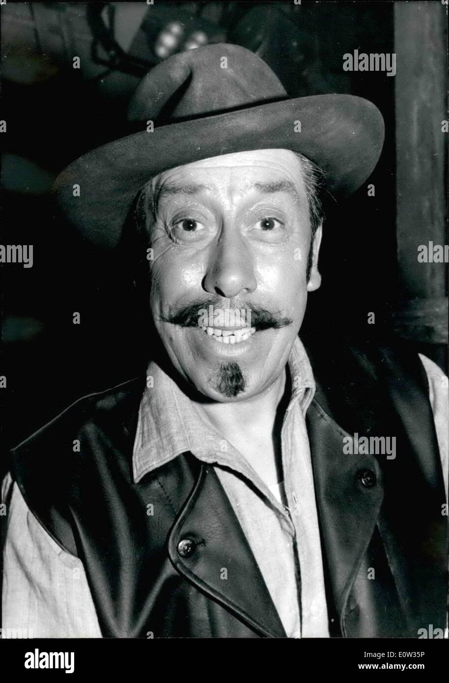 Mar. 03, 1961 - Fernandel in wild west film: Fernandel, the famous ...