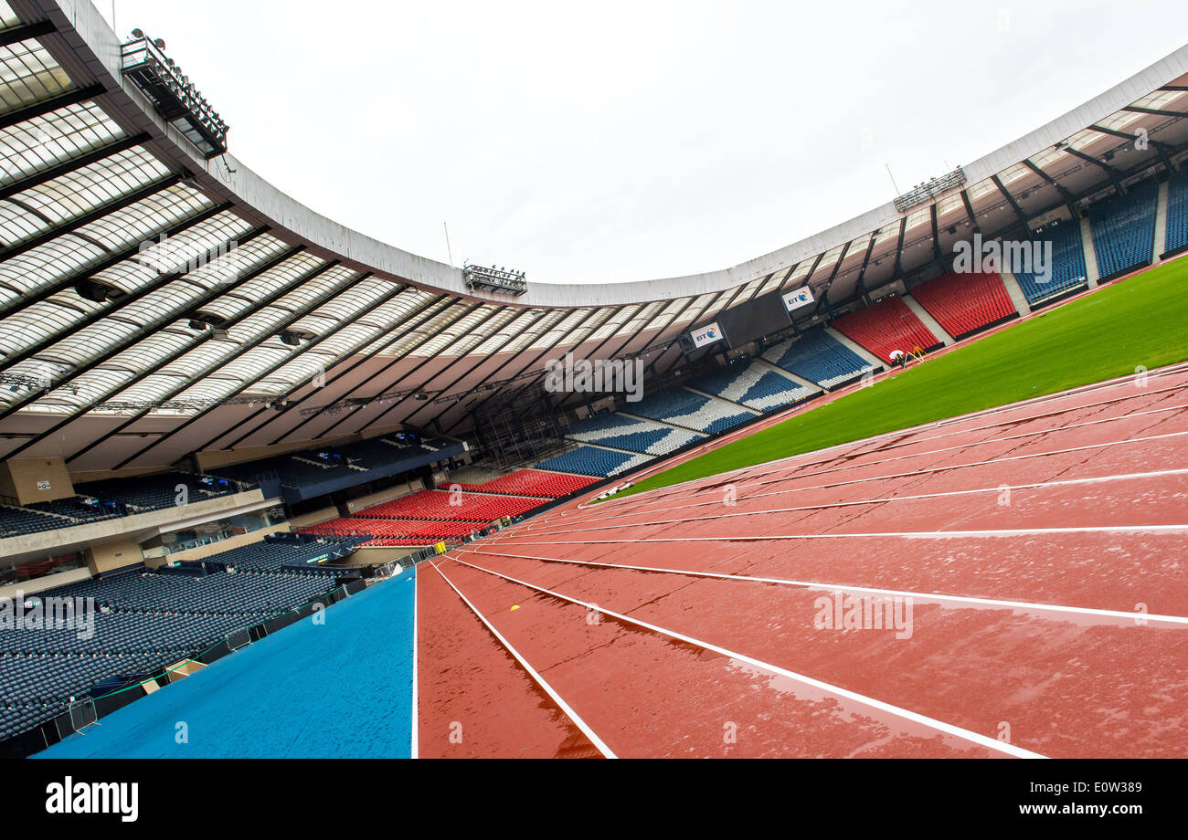 SCOTLAND'S national football stadium Hampden Park transformed into ...