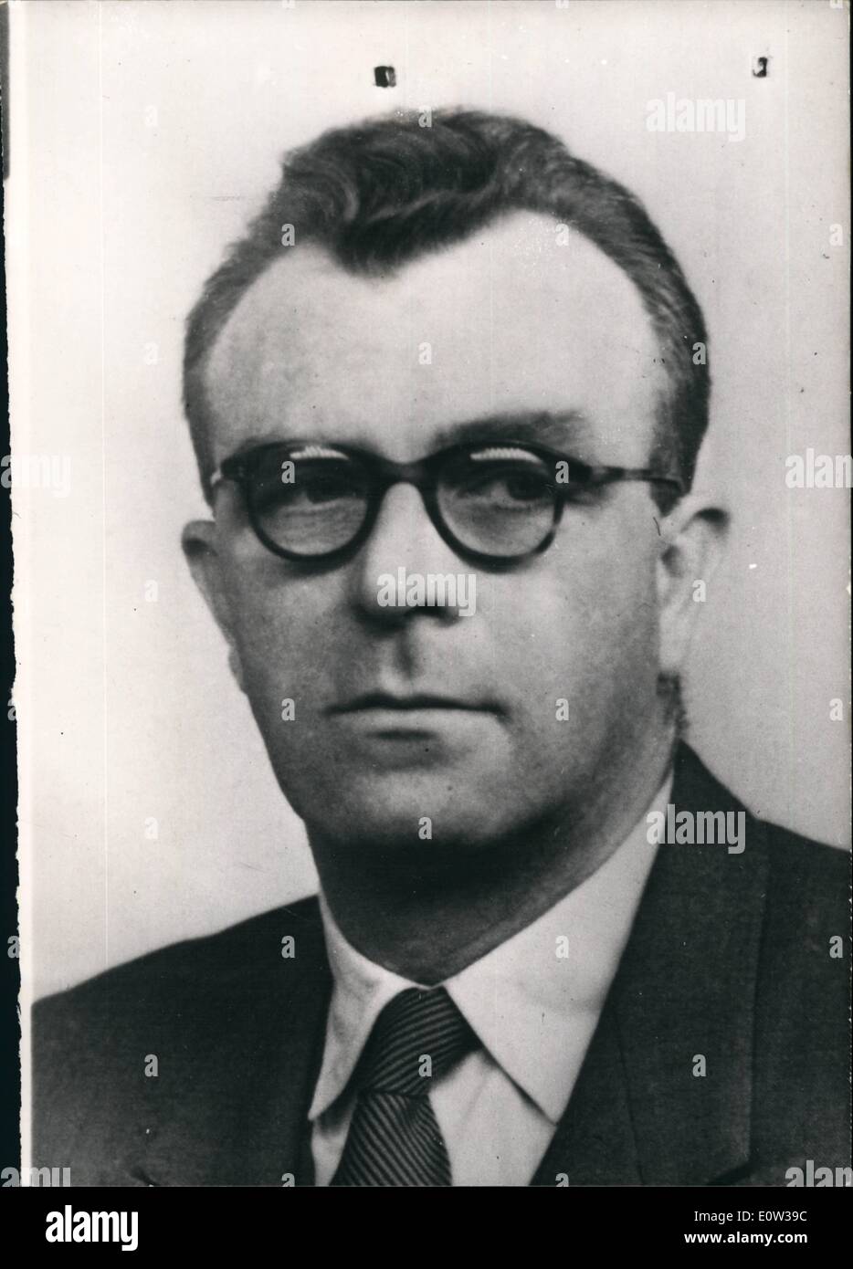 Mar. 03, 1961 - New Chief of Police appointed in Oran Photo shows M ...