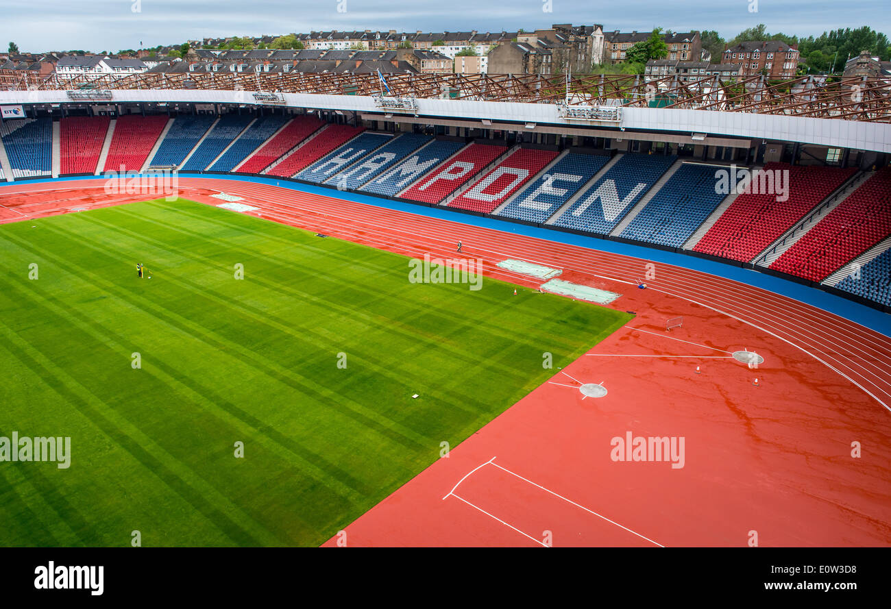 SCOTLAND'S national football stadium Hampden Park transformed into ...