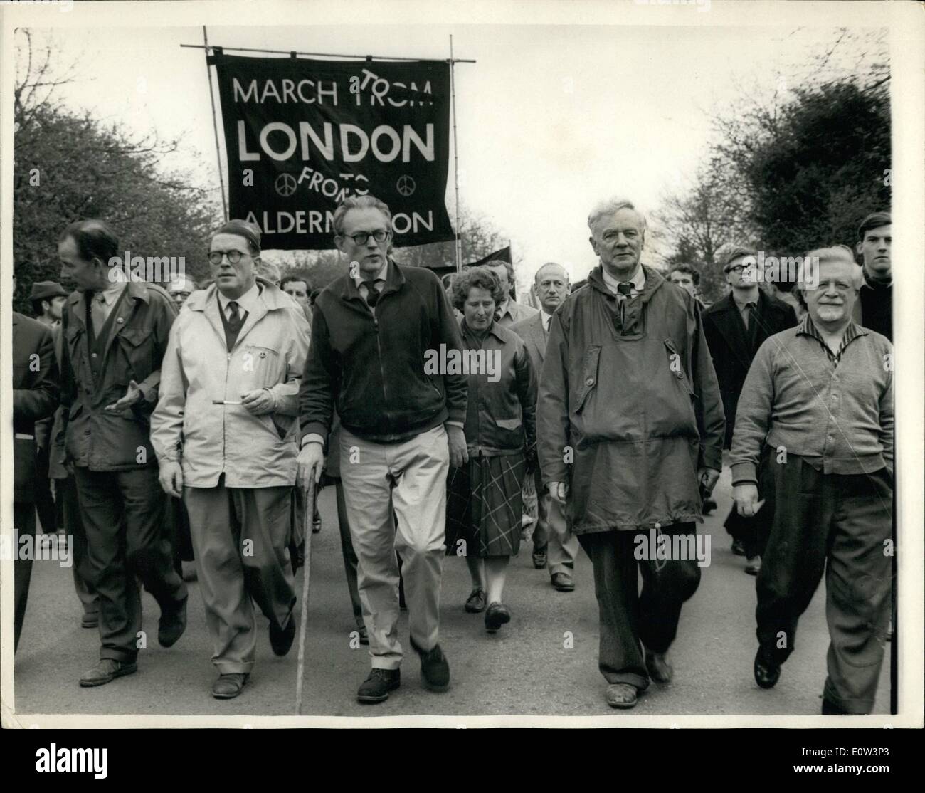 Mar. 03, 1961 - Easter weekend ''Ban-the-bomb'' March: The Campaign for ...