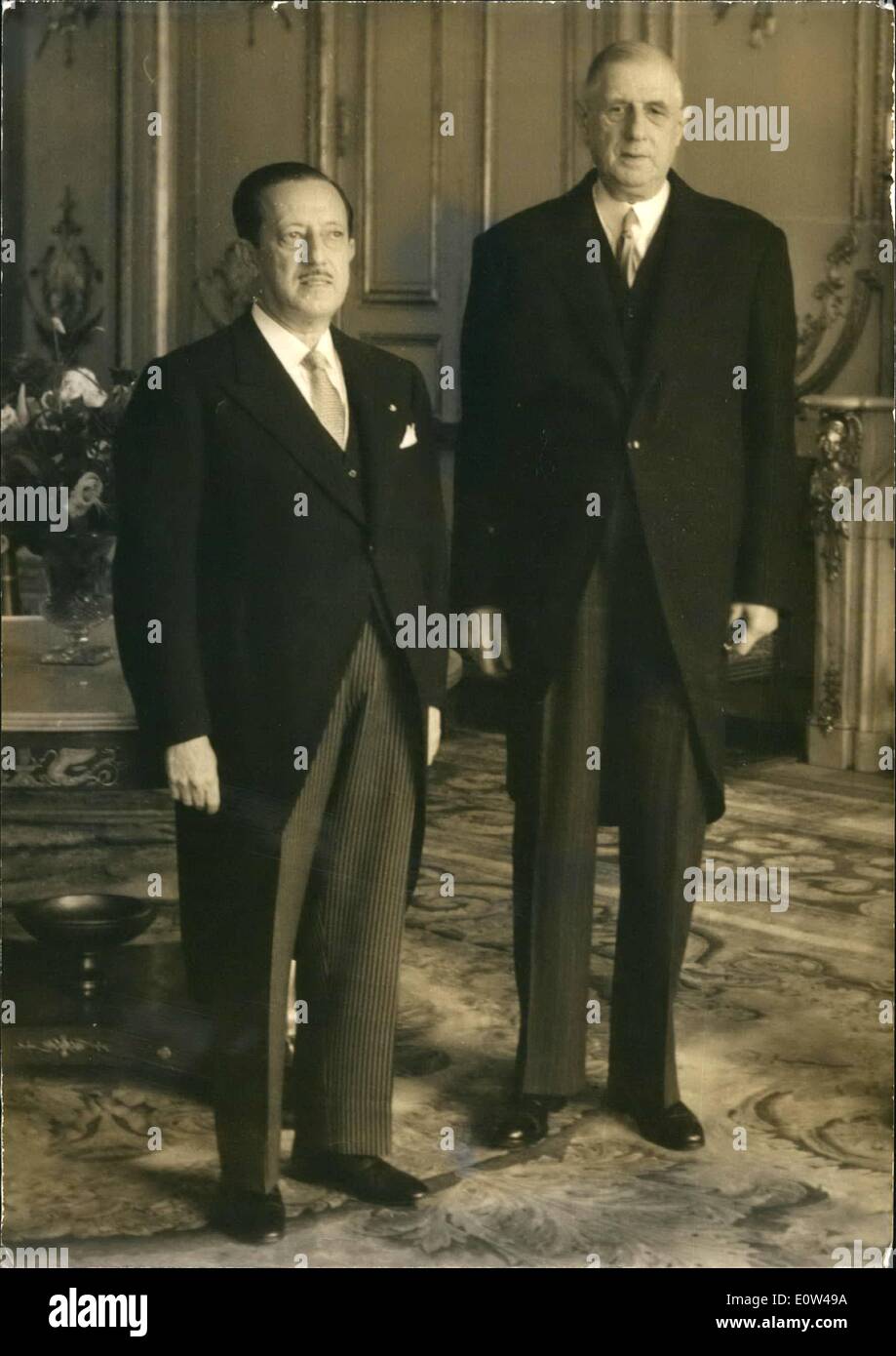 Jun. 06, 1961 - Salvador Ambassador presents credentials: Hector ...