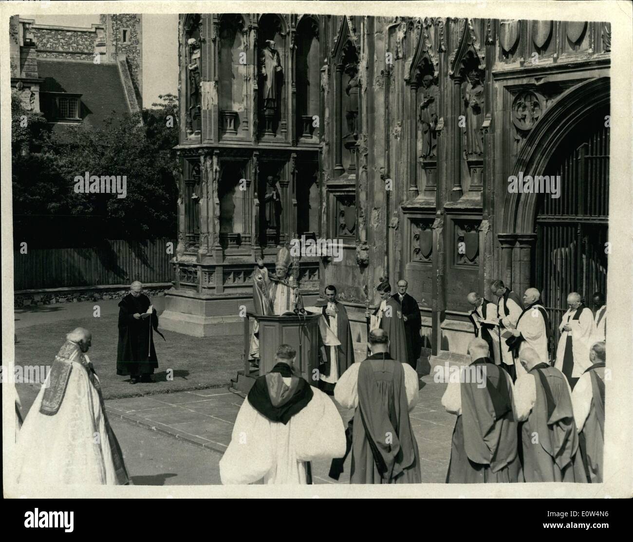 Jun. 06, 1961 - Dr. Ramsey enthroned as Archbishop of Canterbury: Dr ...