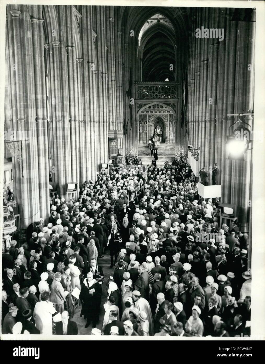 Jun. 06, 1961 - The new archbishop of Canterbury: The enthronement of ...