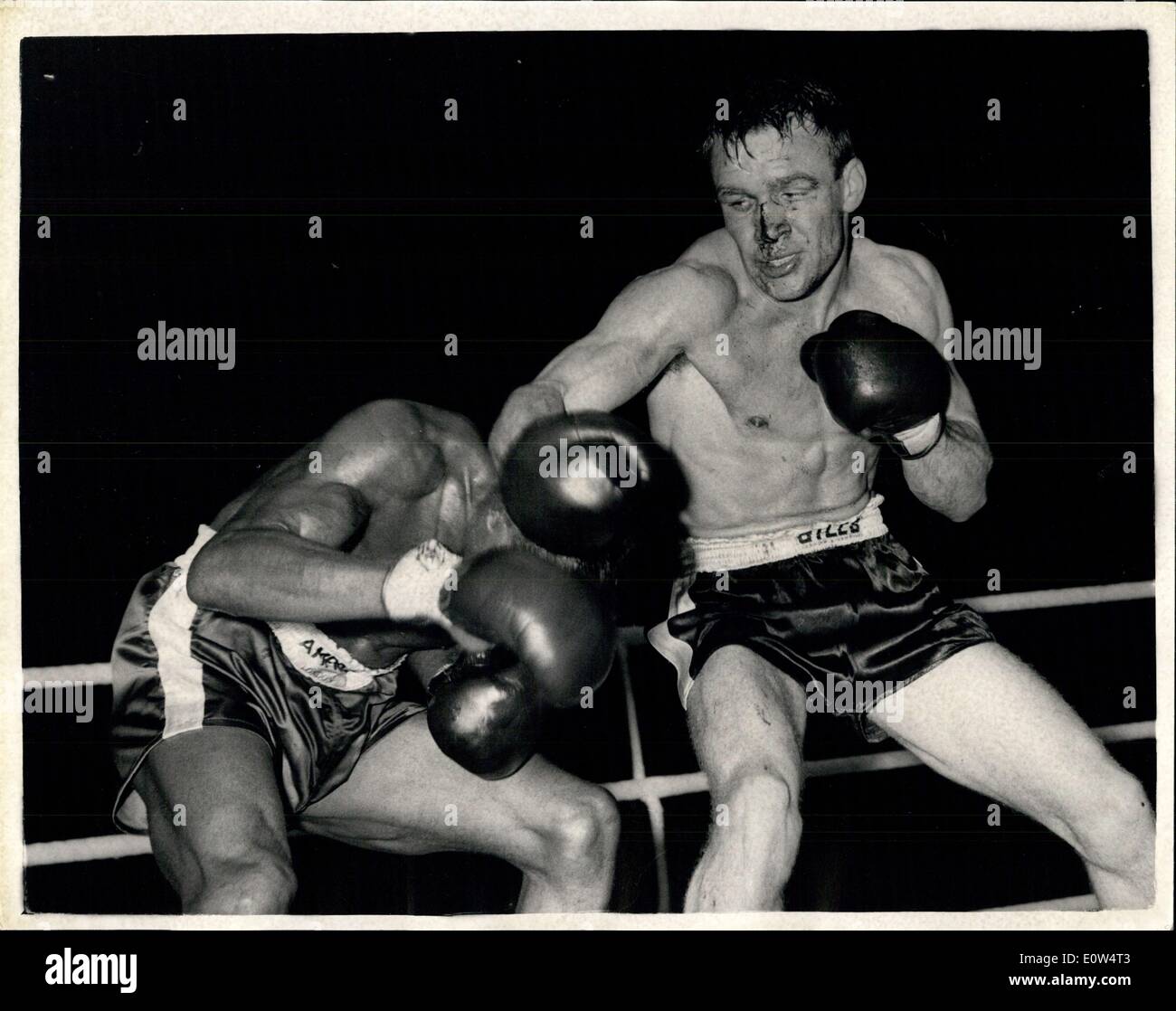Apr. 18, 1961 - Joe Brown Retains His World Light-Weight Title Against ...