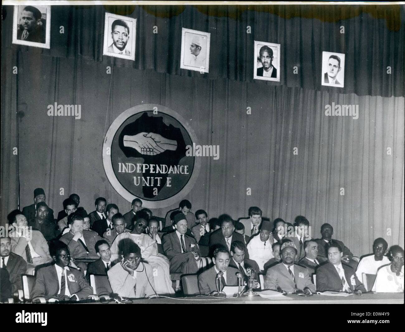 May 05, 1961 - First Conference of African Unions Opens in Casablanca ...