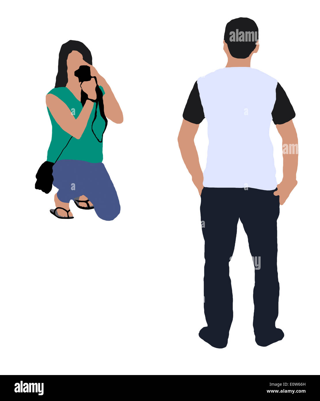 Photograph man posing in Cut Out Stock Images & Pictures - Alamy